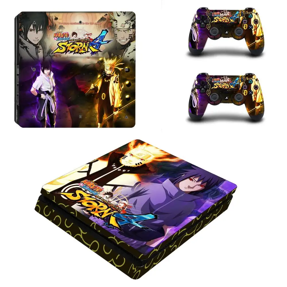 Naruto Full Cover Faceplates PS4 Slim Skin Sticker Decal For ...