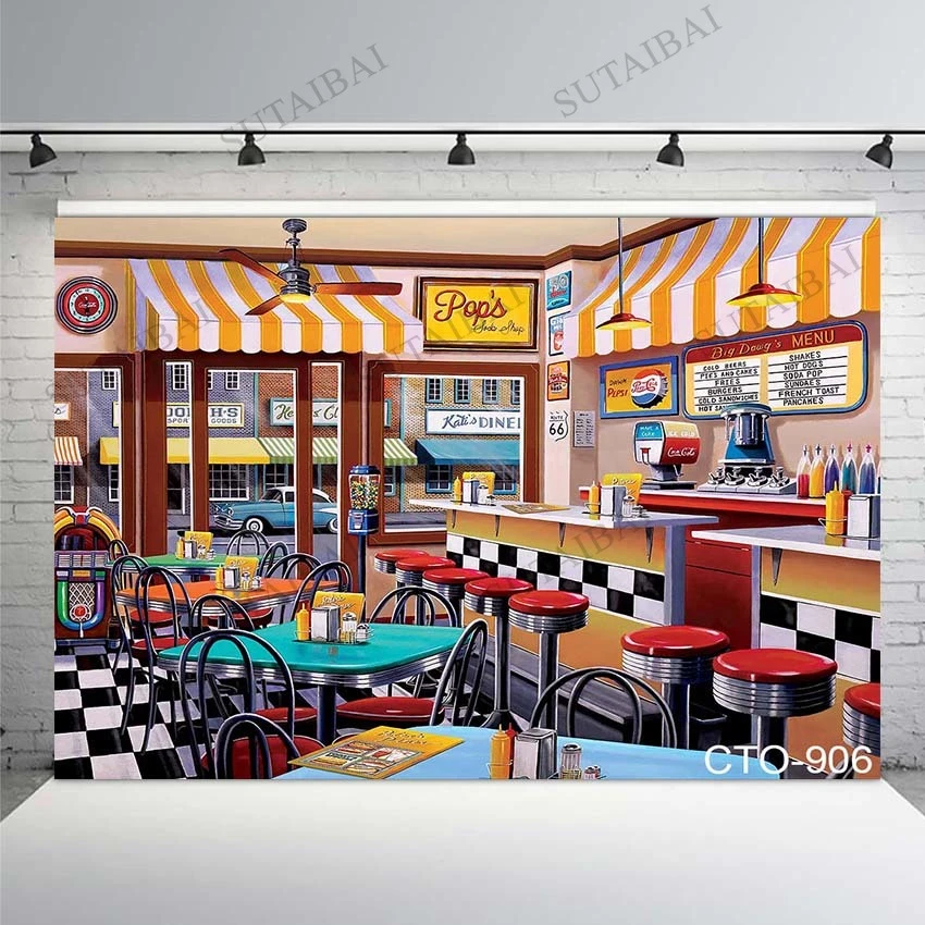 Fast Food Restaurant Counter