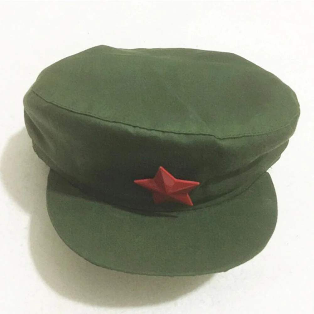 Souvenir Chinese Army Type 65 Liberation Hat Military Cap With Red Five ...