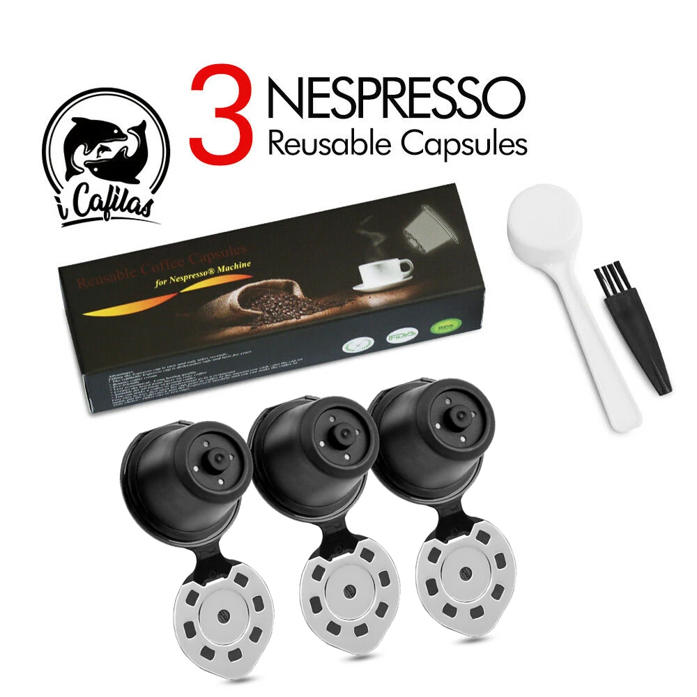 Crema-Reusable-Coffee-Capsule-Filters-For-Nespresso-Filter-Pod-with ...