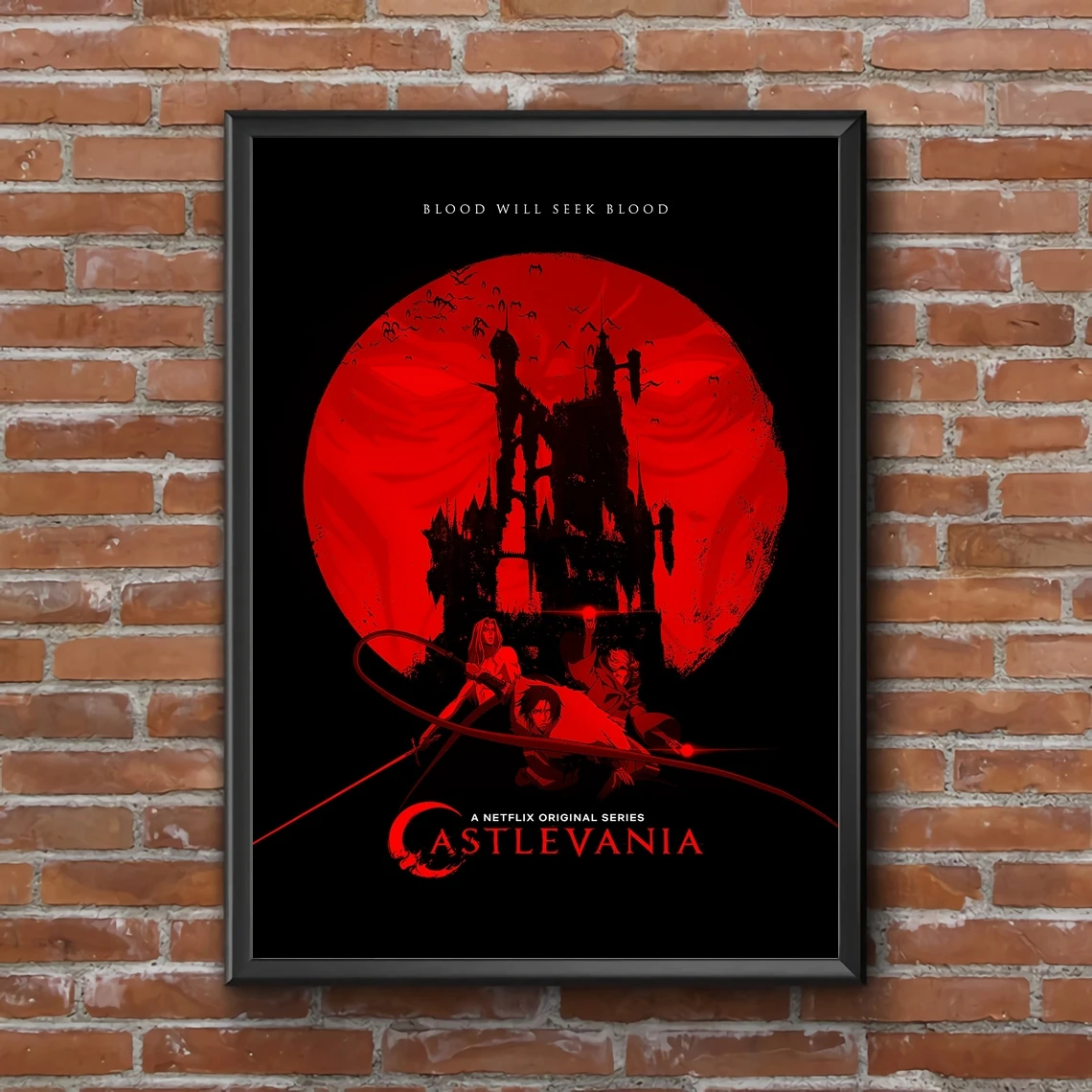 Castlevania game cover canvas poster,no frame Prints Music & Movie ...