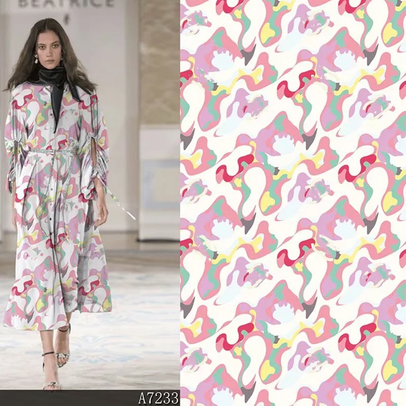 Tela-de-sat-n-de-poli-ster-100-con-logotipo-de-marca-francesa-ropa ...