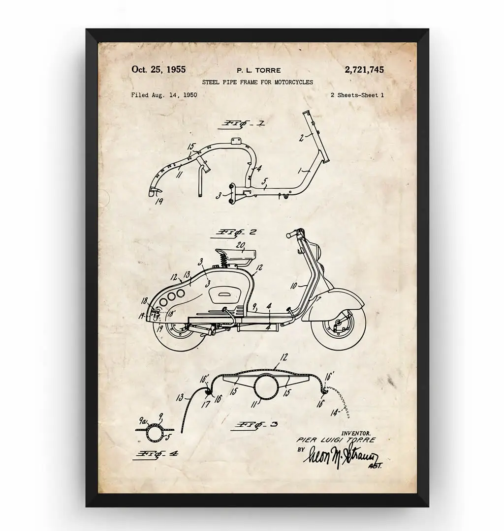 Vintage Lambretta Scooter