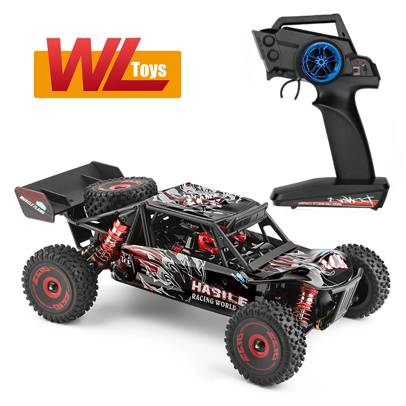 Wltoys Rc Car 1:12 124016 4wd 75km/h High-speed Brushless Motor Off ...