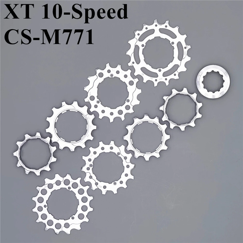 Shimano Xt Cs-m771 10 Speed Cassette Cog Sprocket Wheel Unit 11/12/13 ...