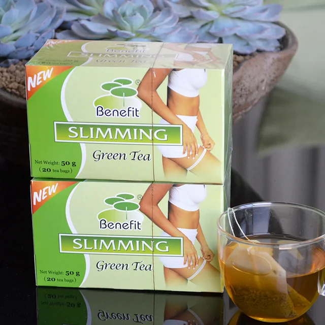 Traditional Chinese Slim Green Tea for Fitness No Chemical Weight Loss ...