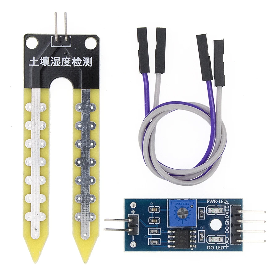 Lm393 Soil Moisture Hygrometer Detection Humidity Sensor Module ...