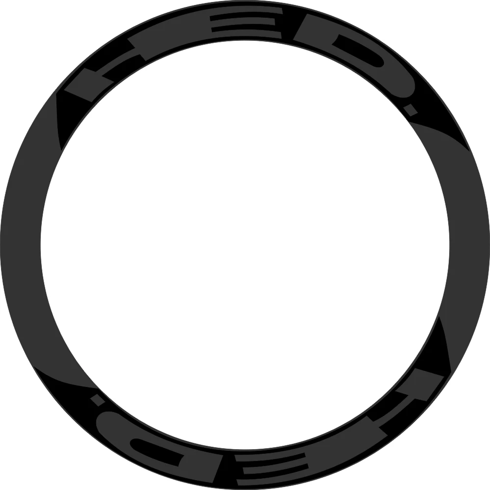 Carbon Rims Wheel Stickers FOR 30/35/38/40/45/50/55/60/70/88mm Decals ...