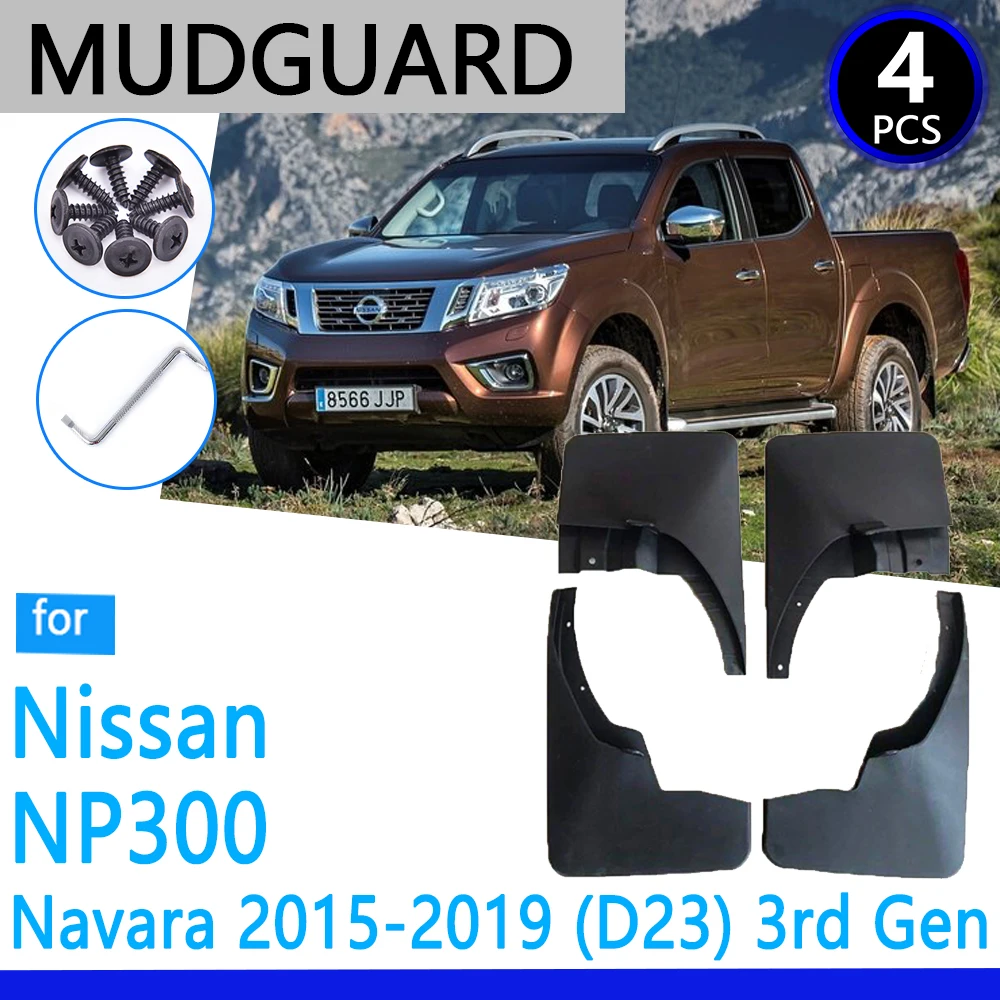 Mudguards-fit-for-Nissan-NP300-Navara-D23-2015-2019-NP-300-2016-2017 ...