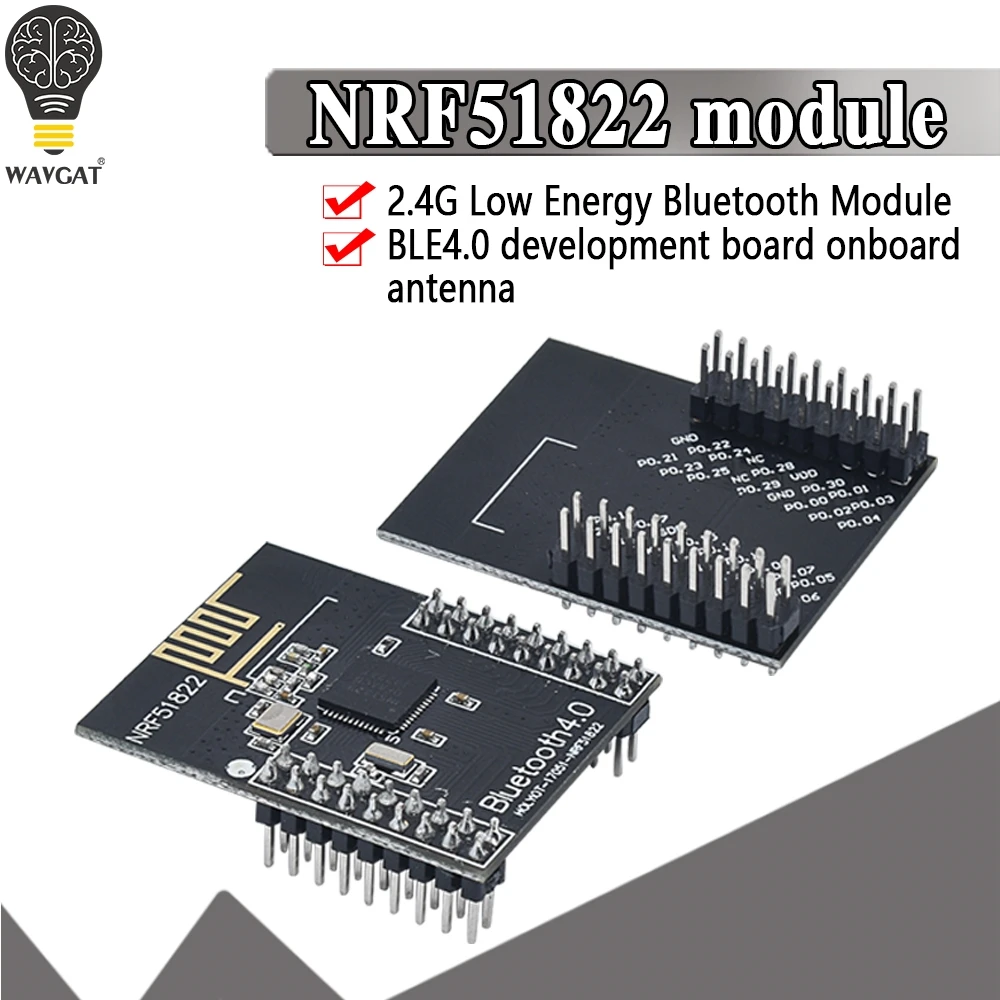 Official Nrf51822 2.4g Wireless Module Wireless Communication Module ...