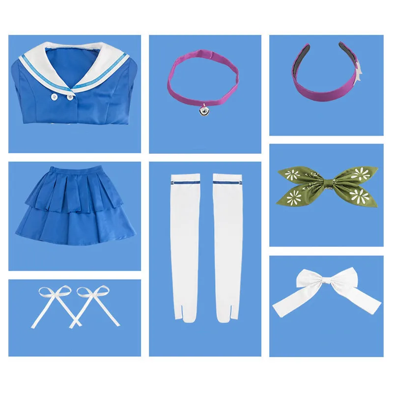 Game Danganronpa V3 Tenko Chabashira Cosplay Costume Full Set ...