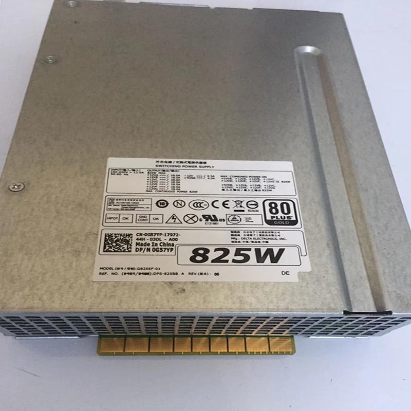 Original PSU For Dell T5600 T5610 825W Power Supply H825EF-01 D825EF-01 ...