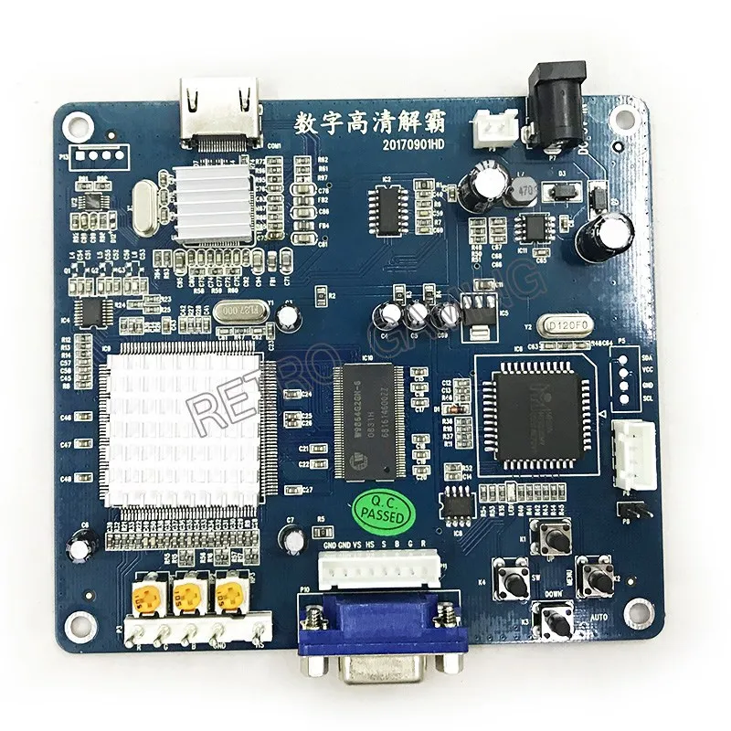New-Arrival-CGA-TO-HDMI-Convertor-RGBS-CGA-EGA-to-HDMI-Converting-Board ...