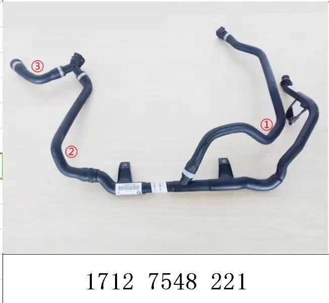 Manguera-de-termostato-de-retorno-de-calentador-OEM-17127548221-para ...