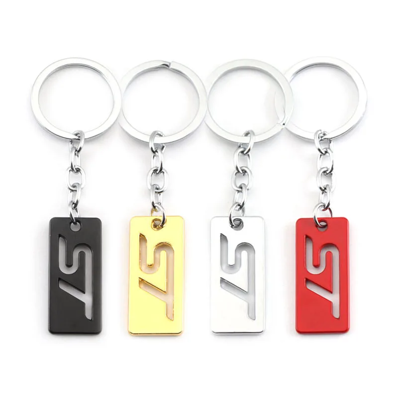 Car Keychain St Keyring Metal Key Chain Ring Holder Badge For Ford St ...