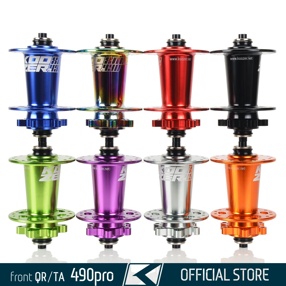 Koozer XM490pro Front MTB Bicycle Hub 5x100mm QR 9x100mm TA 15x100mm ...