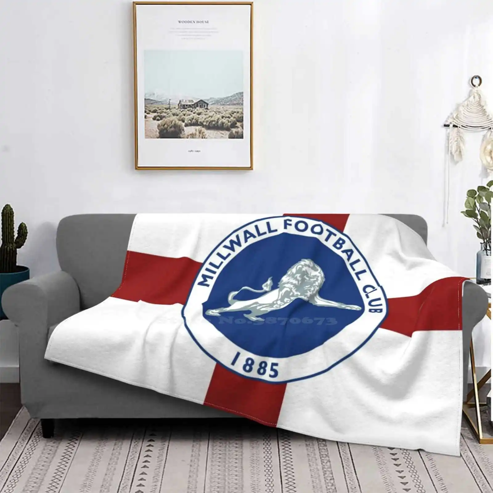 Millwall Fc New Arrival Fashion Leisure Warm Flannel Blanket Millwall ...