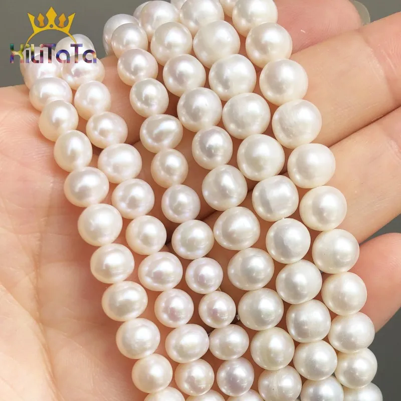 AA-Natural-Freshwater-White-Pearl-Beads-Round-Beads-For-Jewelry-DIY ...