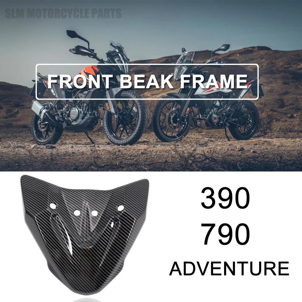 NEW-Motorcycle-Front-Beak-Frame-Nose-Fairing-Cowl-Fender-For-390-790 ...