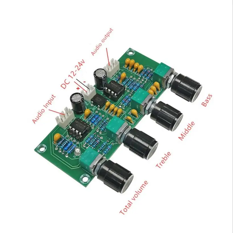 XH-A901-NE5532-Tone-Board-preamp-Pre-amp-With-treble-bass-volume ...