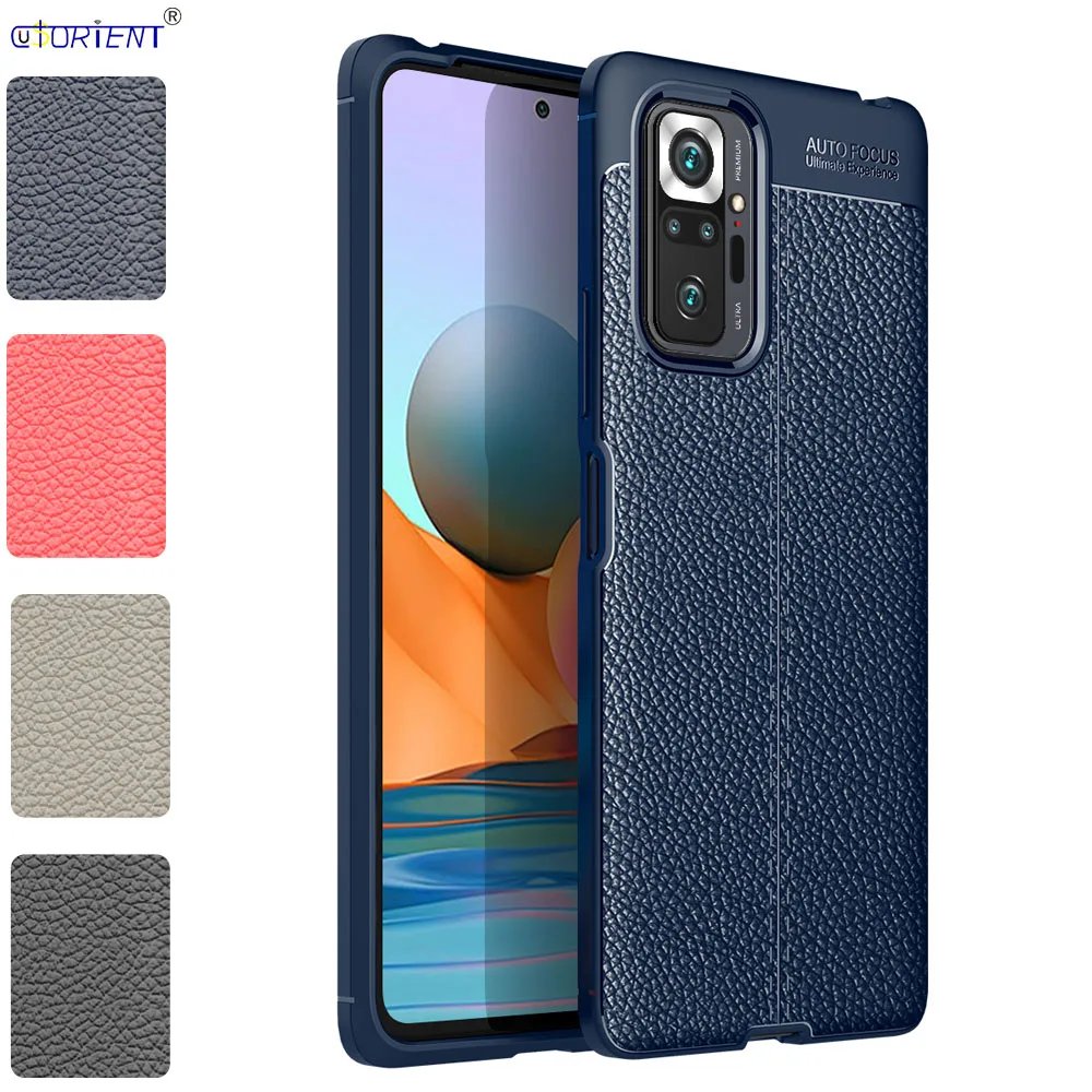 For Xiaomi Redmi Note 10 Pro Soft Silicone Bumper Cover Xaomi Xiomi Red ...