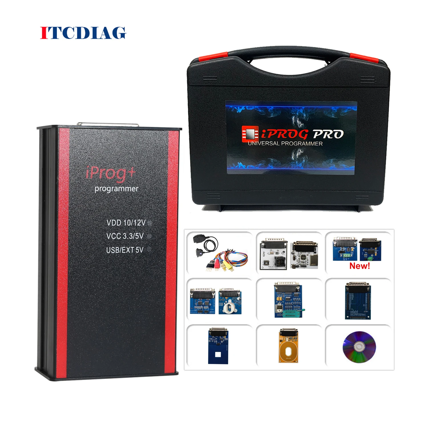 Iprog-IPROG-Pro-V87-Full-ECU-Key-Programmer-Eeprom-IMMO-Car-Radio ...