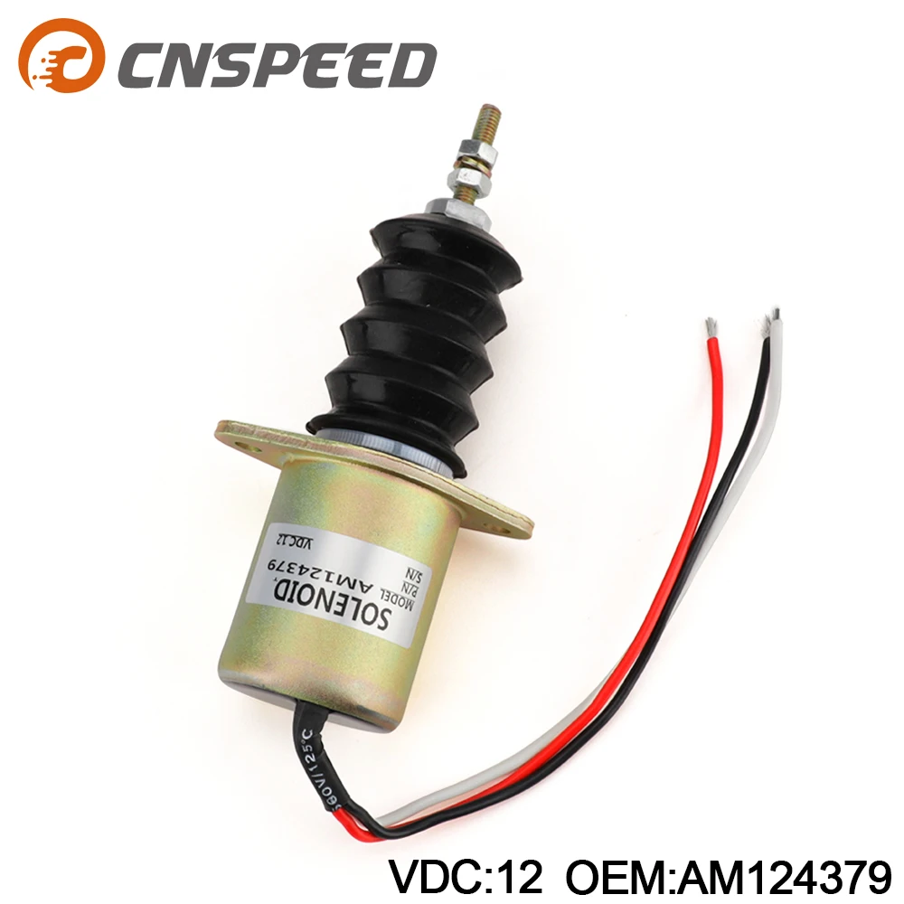 12V Steel Housing Diesel Engine Shut off Stop Solenoid Valve ...