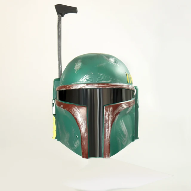 Anime Bounty Hunter Beskar Helmet Cosplay Mask - AllCosplay.com
