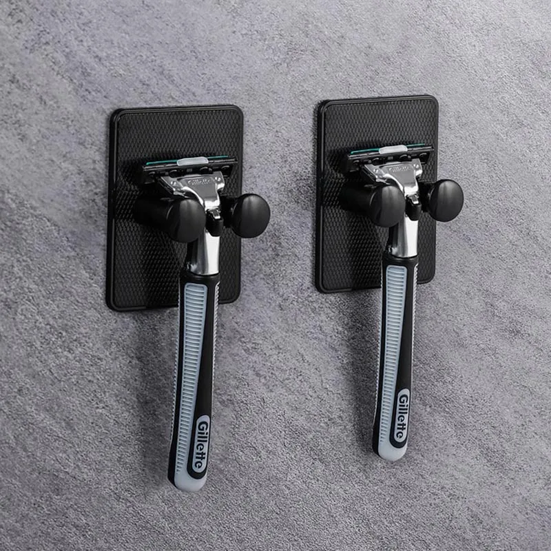 Shaving Razor Holder Shower Wall Razor Holder Storage Rack Men Shaver ...