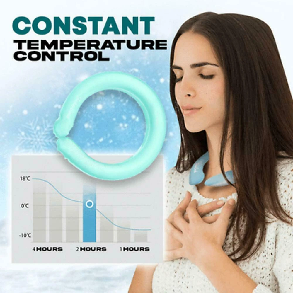 Neck Cooling Ring Summer Heatstroke Prevention Ice Cushion Tube Outdoor ...