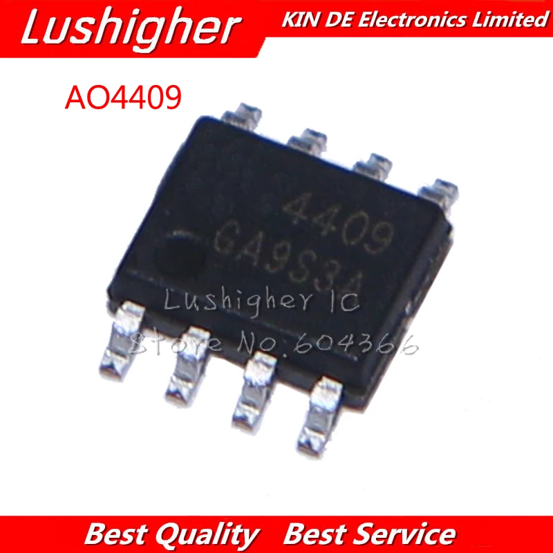 10 Uds AO4409 SOP8 4409 SOP 8 MOSFET|Circuitos integrados| - AliExpress