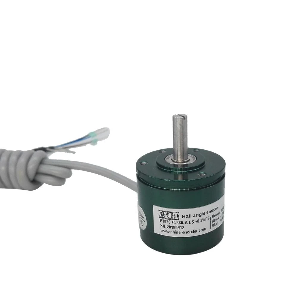 Non Contact Absolute Hall Effect Angle Sensor Magnetic Rotary Encoder ...