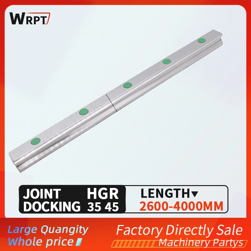 1 PCS 35mm / 45mm square linear guide HGR35 HGR45 2600mm to 4000mm long ...