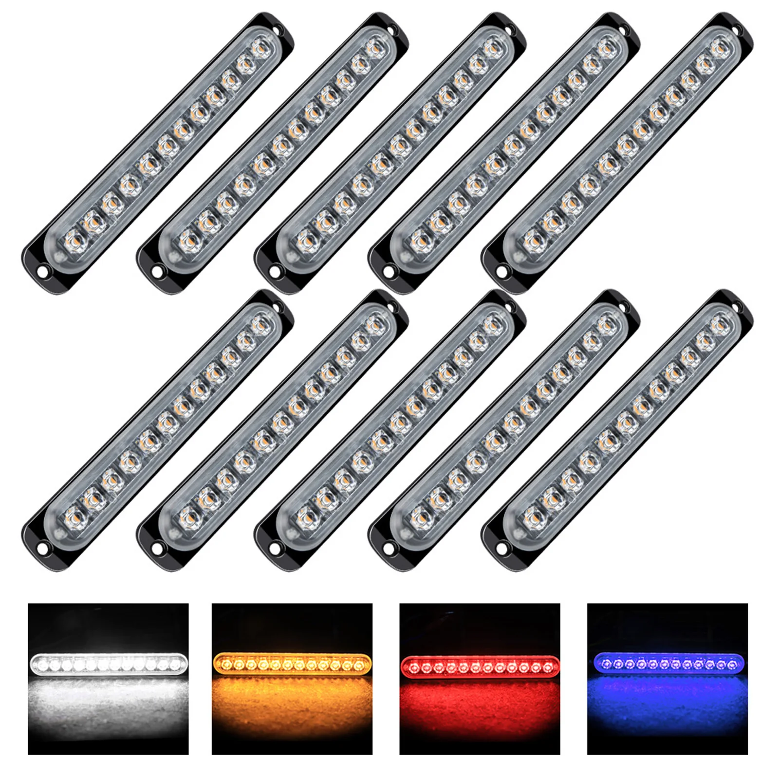 36W-12V-24V-12LED-Car-Truck-Strobe-Warning-Lights-Hazard-Beacon-Flash ...