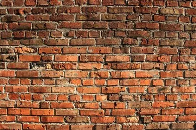 Rustic Red Brick Wall