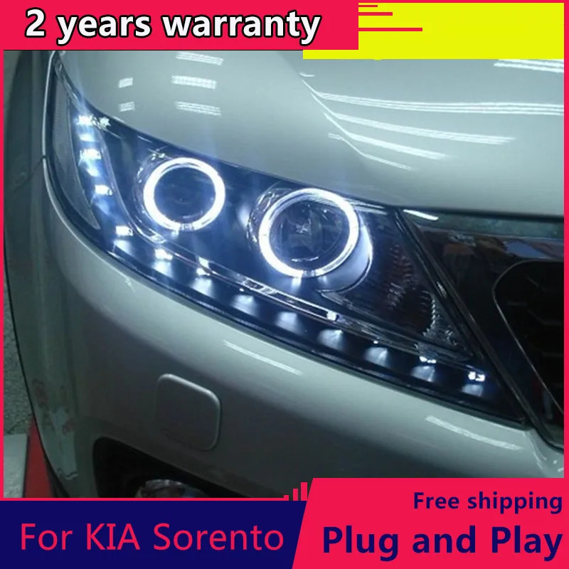 KOWELL-Car-Styling-For-Kia-Sorento-Headlights-Sorento-LED-Headlight-DRL ...