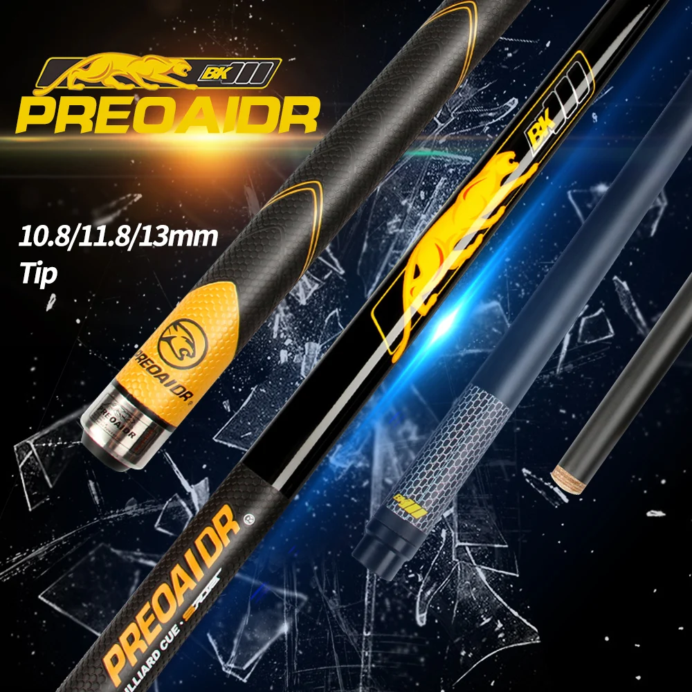 PREOAIDR-3142-BK3-Pool-Cues-Black-Maple-Shaft-Billiards-Cue-13-11-8-10 ...