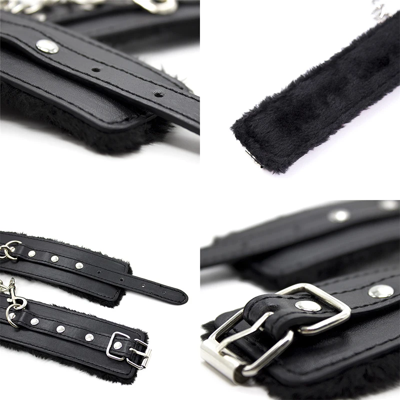 Menottes-Rouge - Jouets sexuels érotiques pour adultes, menottes en ...