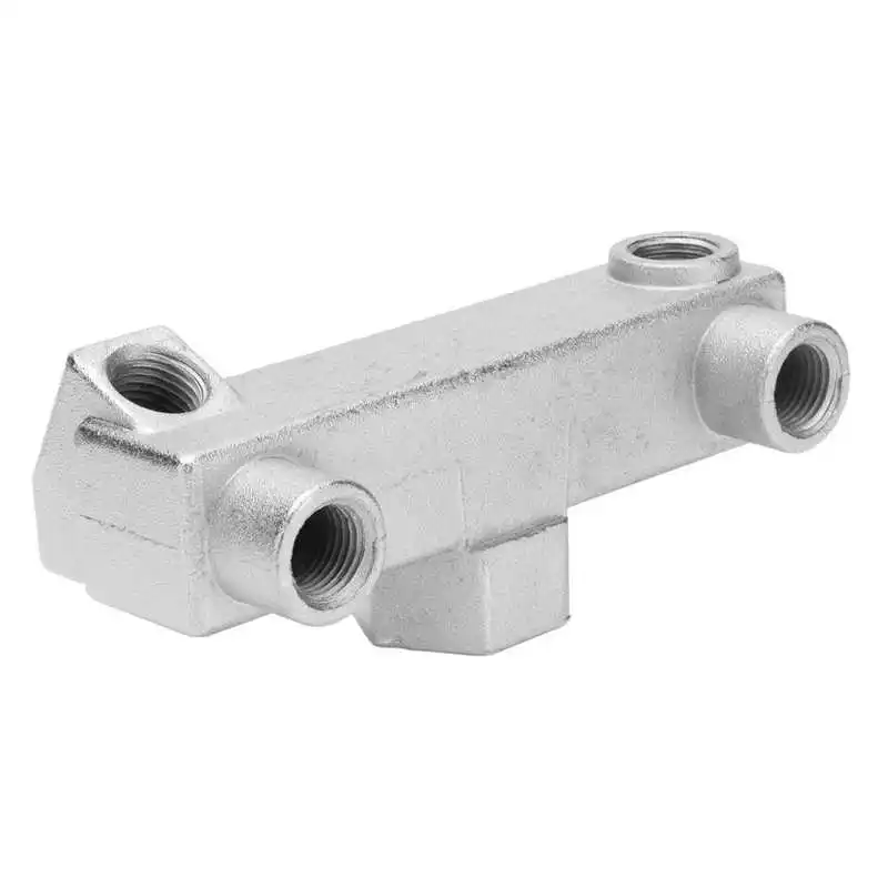 6 Way Connector Block Manifold Distribution Blocks G1/4 G1/2 for Air ...