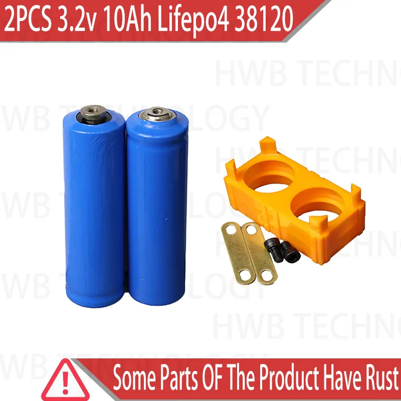 2pack 3.2v Lifepo4 lithium polymer battery 38120 cell 10Ah STD ...
