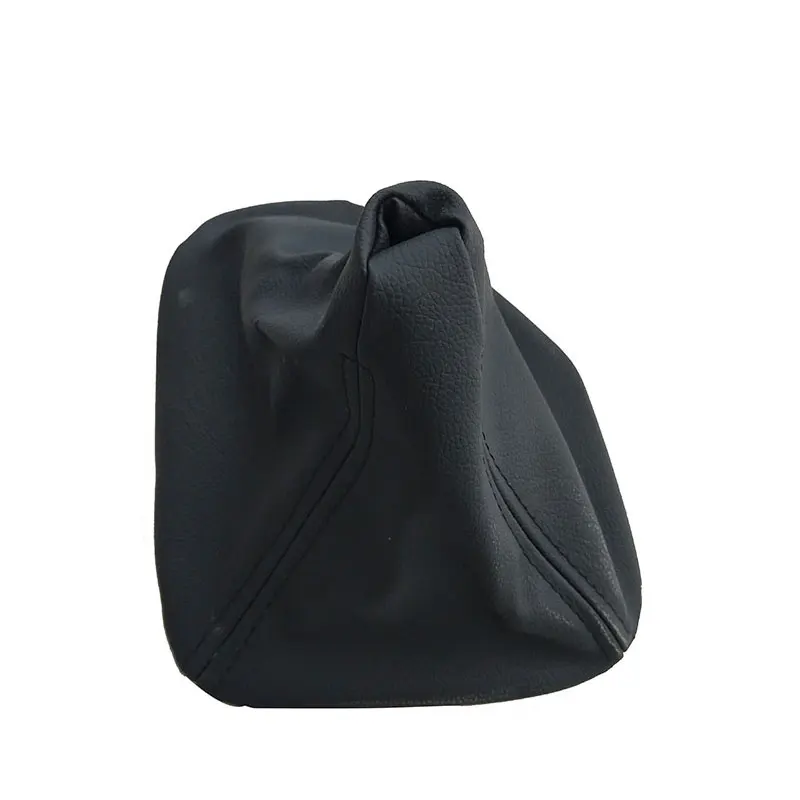 Car Shift Gear Stick Manual Shift Boot Black Leather Boot For BMW E30 ...