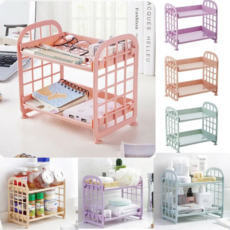 2-tier-plastic-shelf-Plastic-Storage-Shelves-Kitchen-Bathroom-Dressing ...