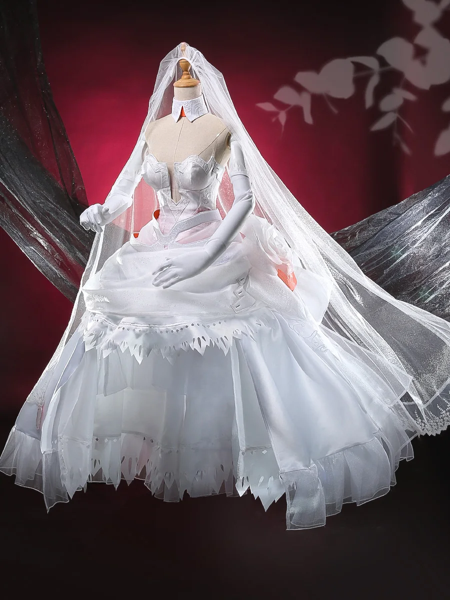 Vestido-de-novia-de-Anime-DARLING-In-The-FRANXX-02-ZERO-TWO-Flowers ...