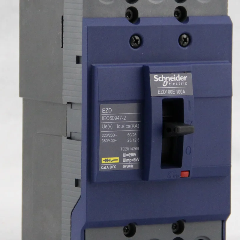 100% new and original Schneider electric Molded-Case Circuit Breakers Switch MCCB EZD EZD400 3P ...