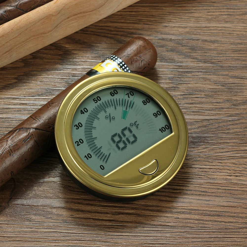 GALINER Precision Cigar Hygrometer For Humidor Cigar Smoke Accessories ...