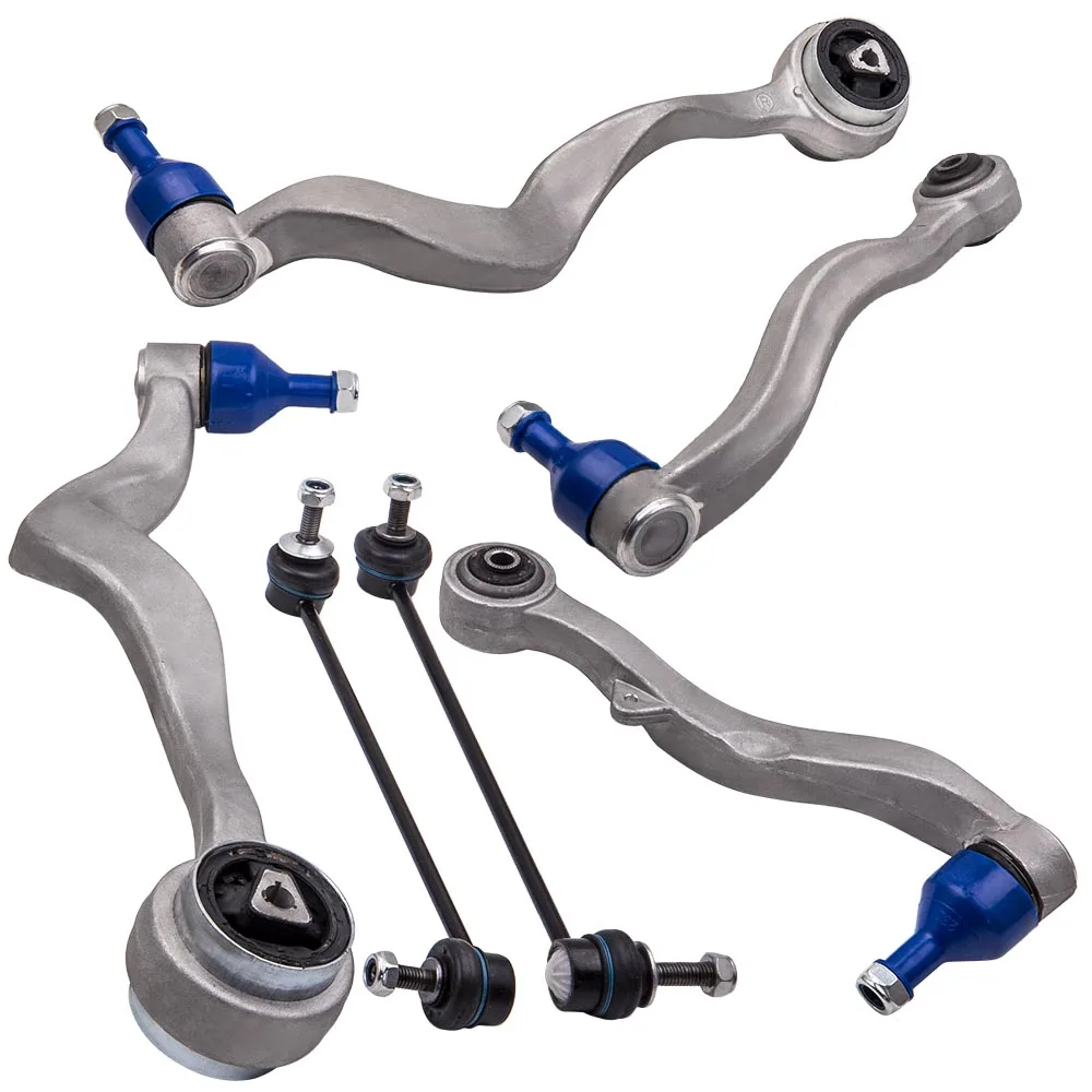 FRONT-LOWER-SUSPENSION-WISHBONE-CONTROL-ARMS-LINKS-KIT-For-BMW-5-SERIES ...