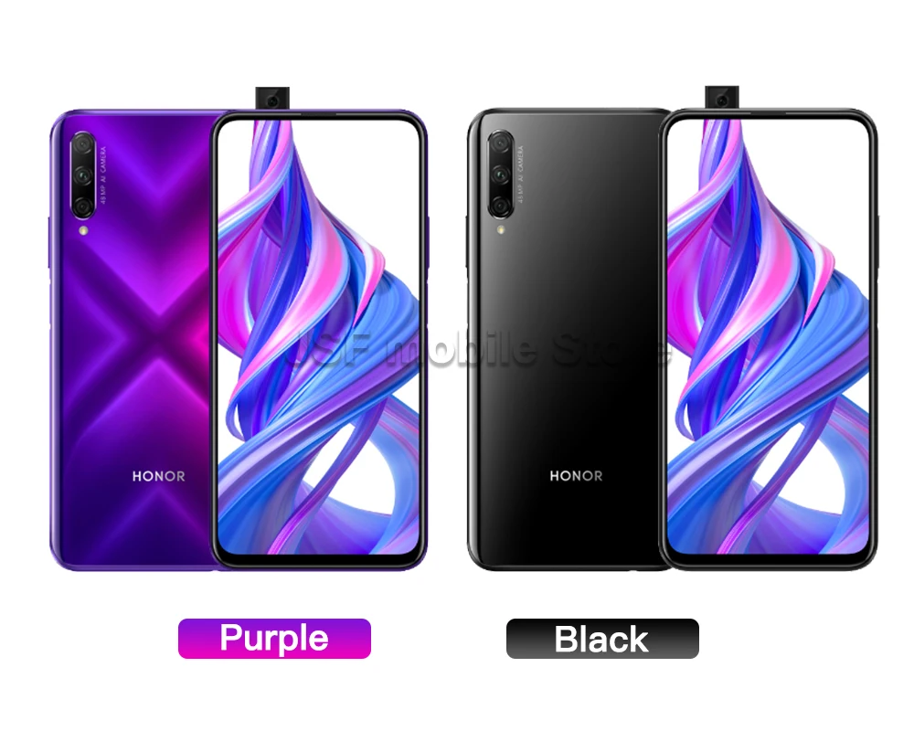 Honor 9X Pro смартфон Kirin 810 Восьмиядерный 6,59 дюймов подъем полный экран 48MP 3 камеры 4000 ...