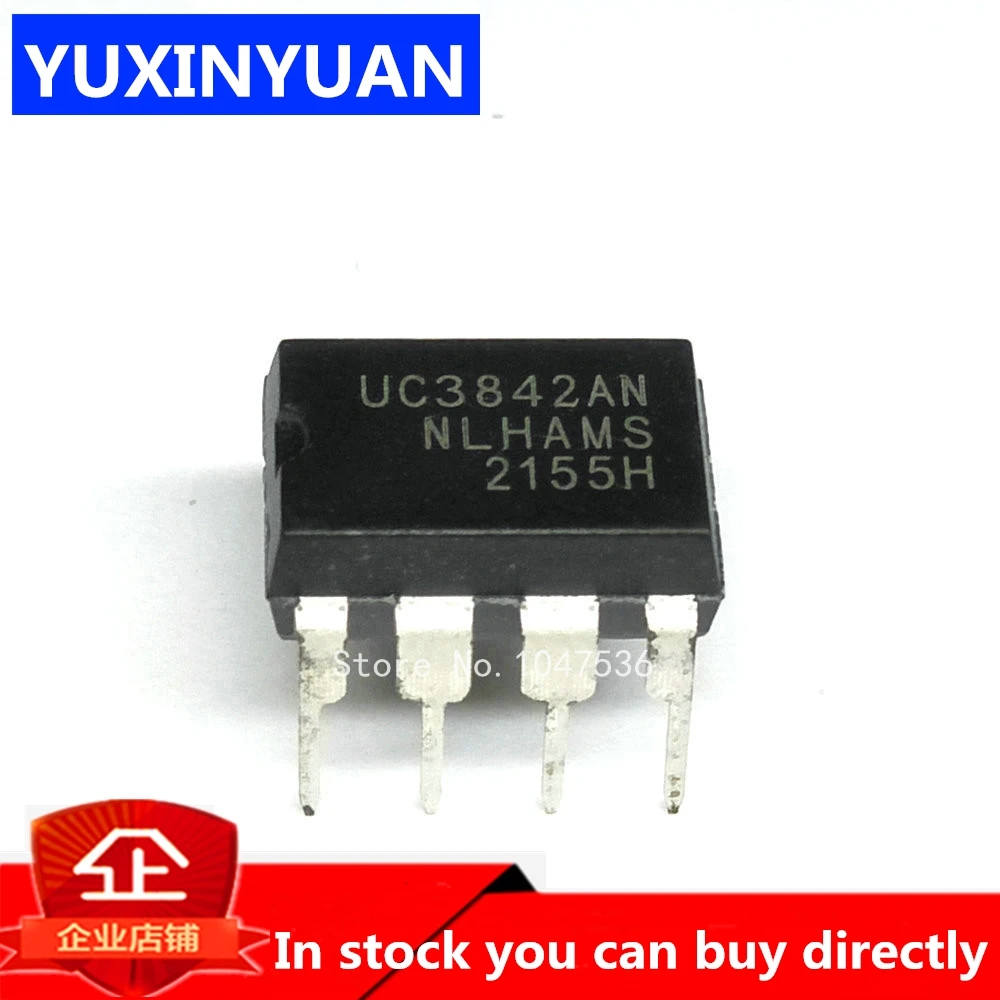 10pcs/lot Uc3842p Uc3842 Dip-8 Current Mode Pwm Controller Tl3842 ...