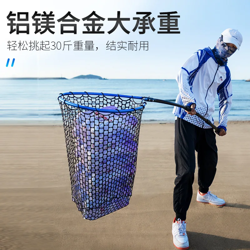 High-Quality-Folding-Hand-Net-Fishing-Net-Silicone-Fishing-Net-With ...