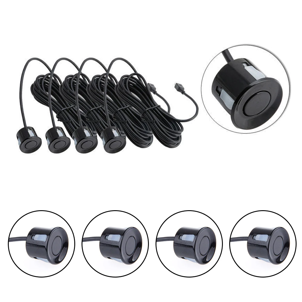 4pcs-12V-Car-Parking-Sensor-Kit-Reverse-Backup-Sensors-Buzzer-Sound ...